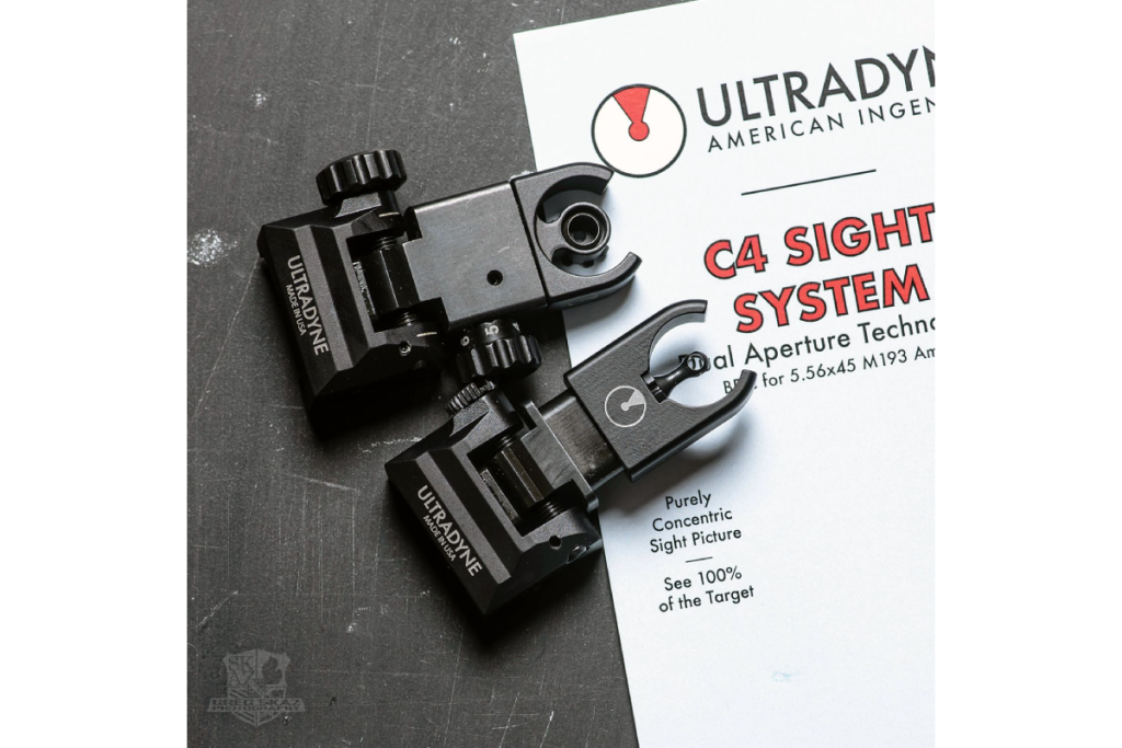 C4 Front & Rear Sight Combo - Ultradyne