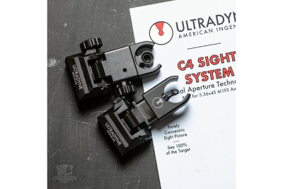 C4 Front & Rear Sight Combo - Ultradyne